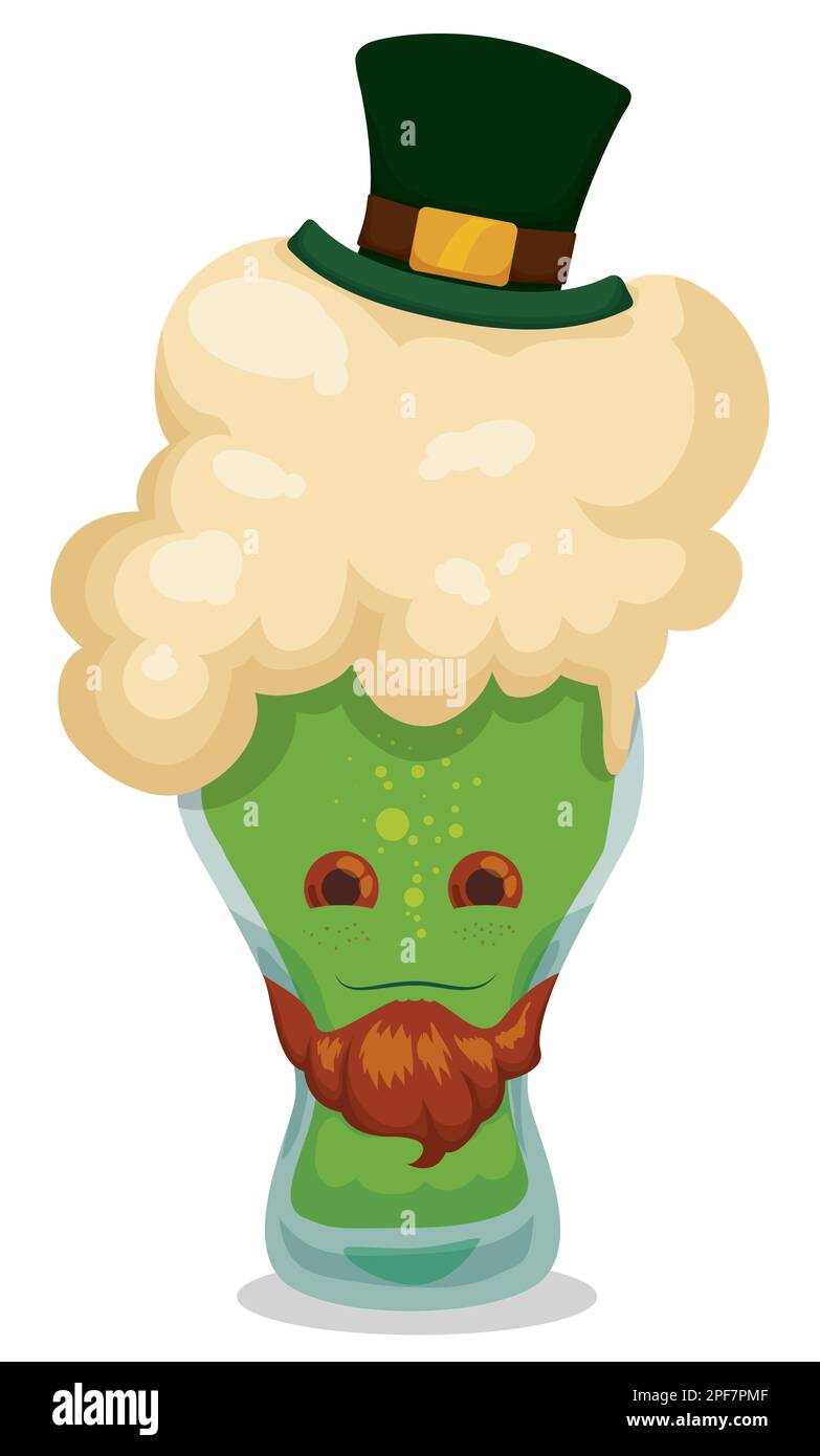 Beer cartoon in character Stock Vector Images - Alamy