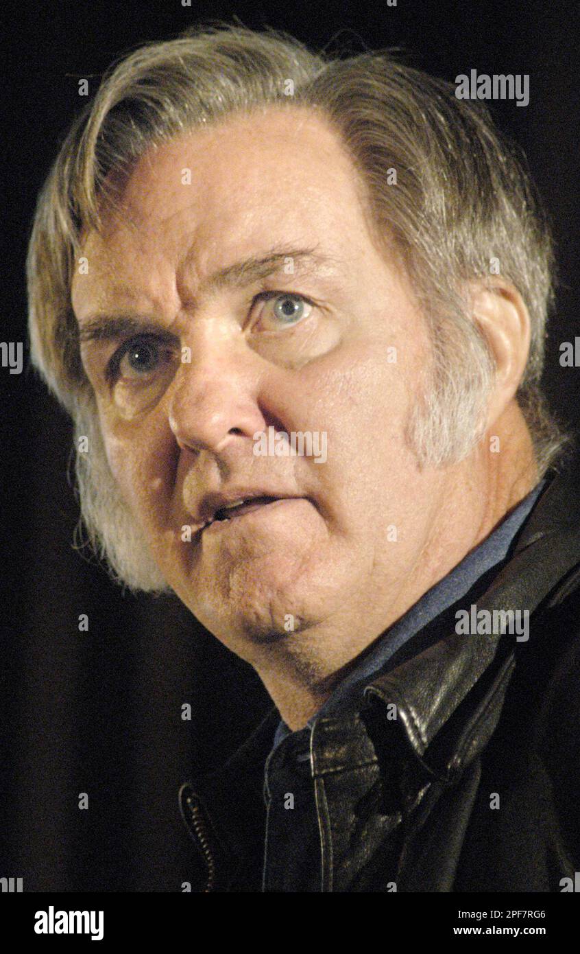 Aircraft designer Burt Rutan is shown, Friday, April 18, 2003, in ...