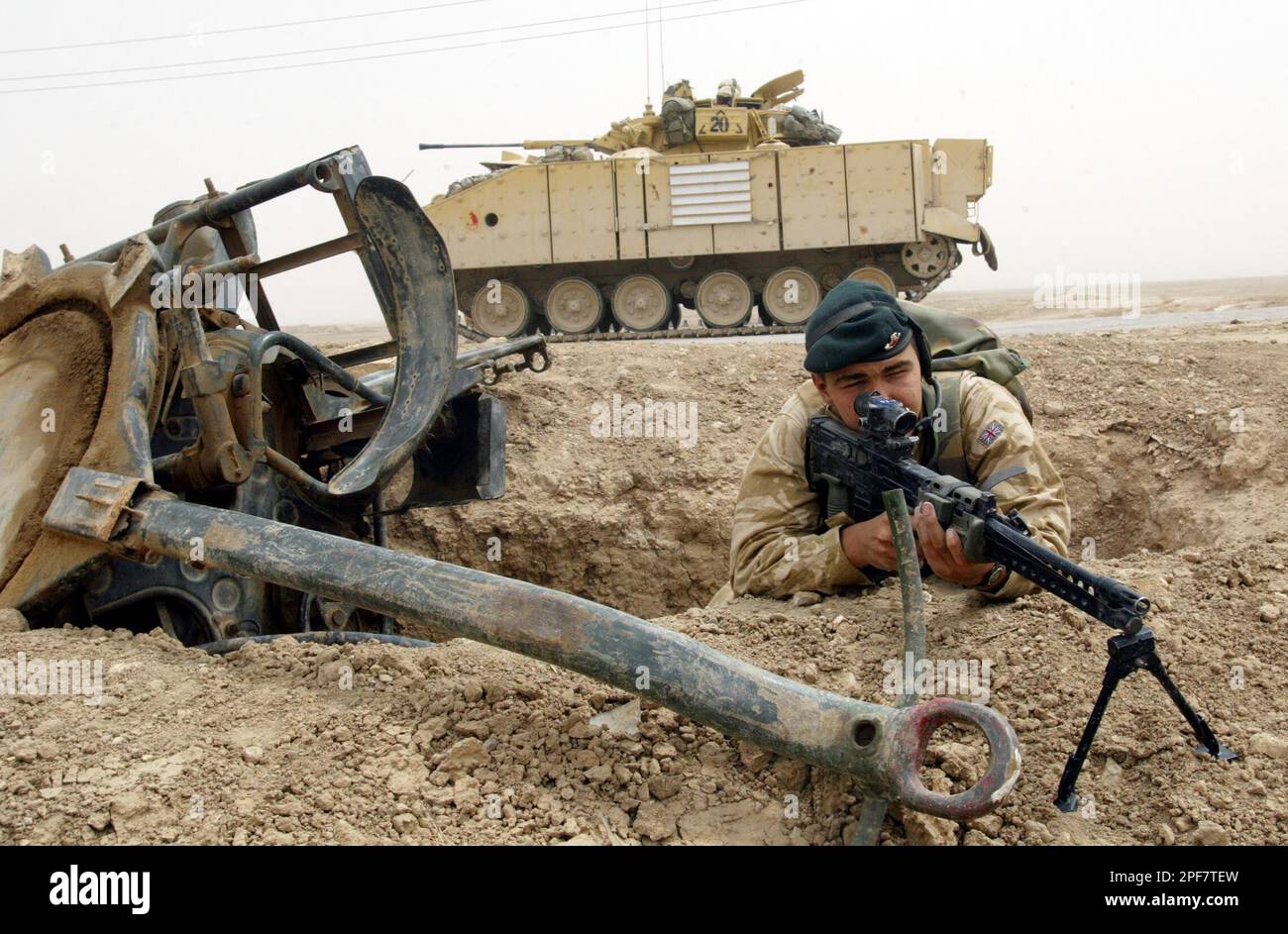 Members of 1st Battalion Light Infantry, attached to 16 Air Assault ...
