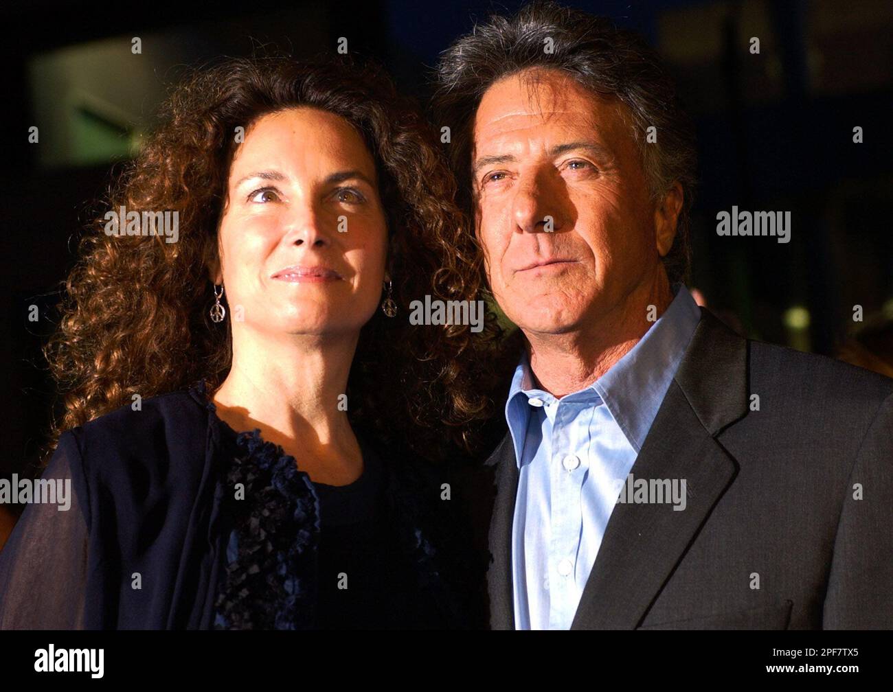 Actor Dustin Hoffman, a cast member in the new film "Confidence," and ...