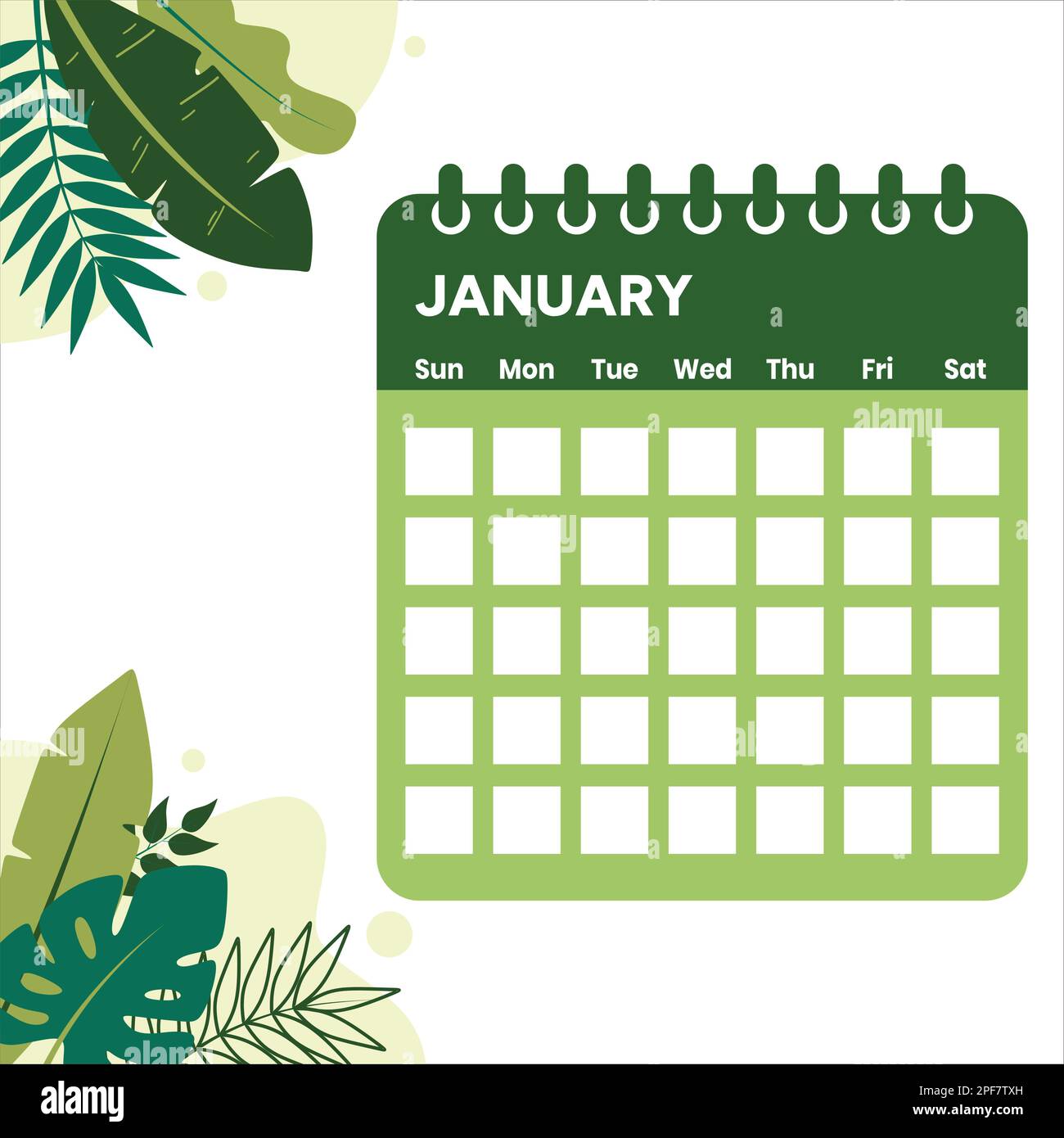 Day calendar Stock Vector Images - Alamy