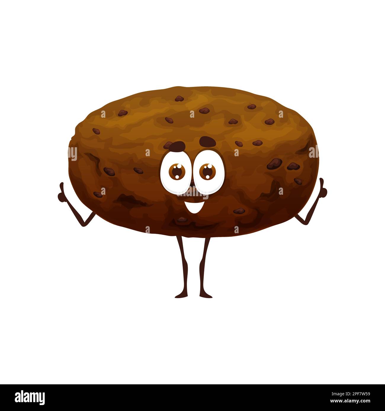 Cartoon Irish barmbrack bread character, Ireland bakery and pastry ...