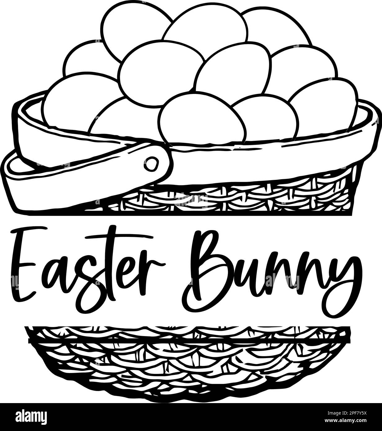 Decorated easter egg Black and White Stock Photos & Images - Alamy