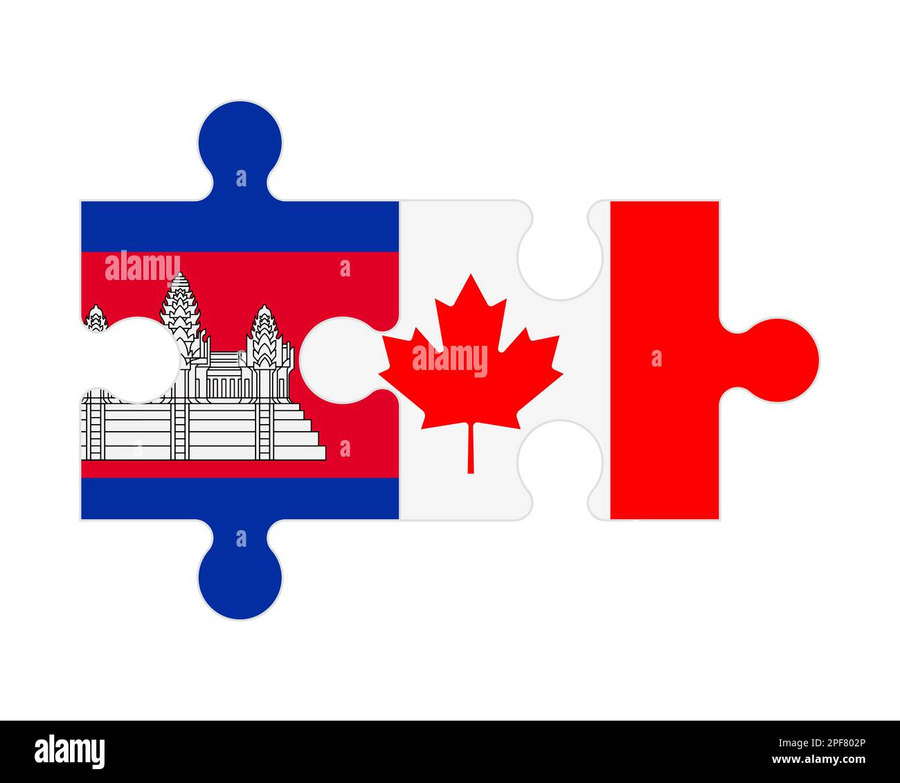 Canada cambodia Stock Vector Images - Alamy