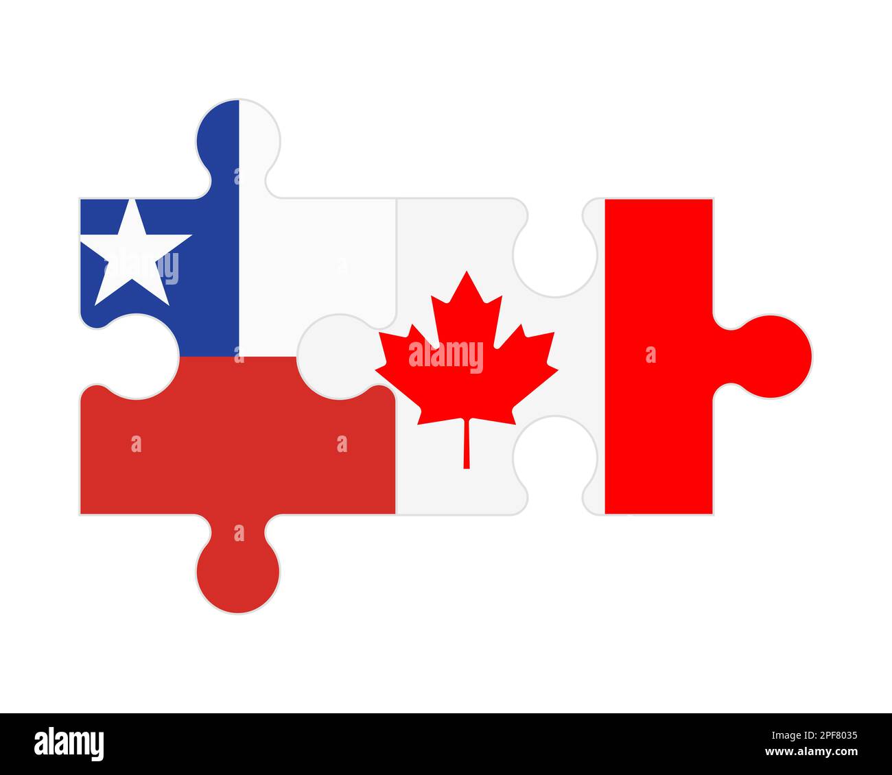 Canada chile Stock Vector Images - Alamy