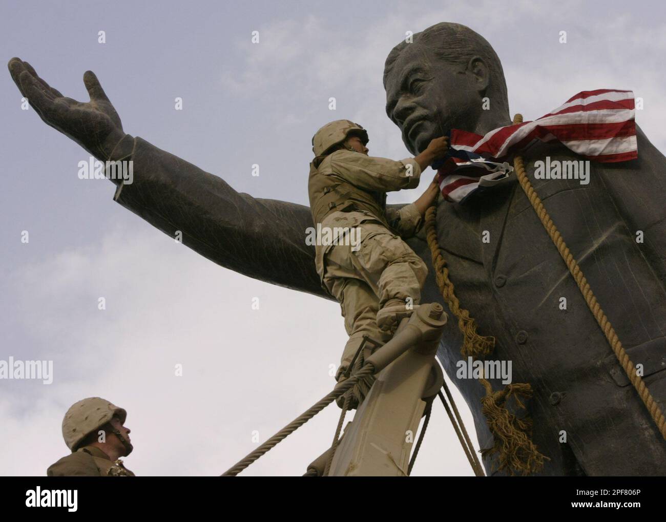 Cpl. Edward Chin, from New York, of the 3rd Battalion, 4th Marines ...