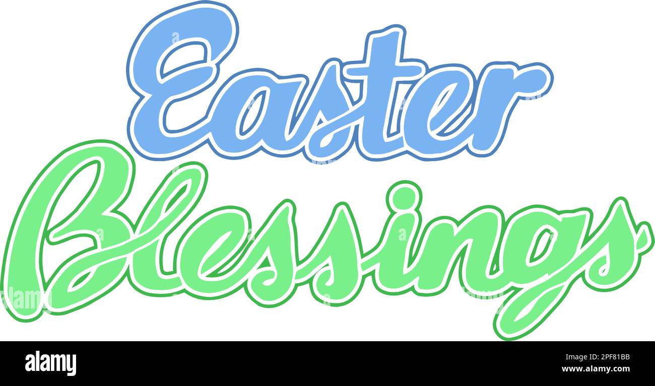 easter blessings design Stock Vector Image & Art - Alamy