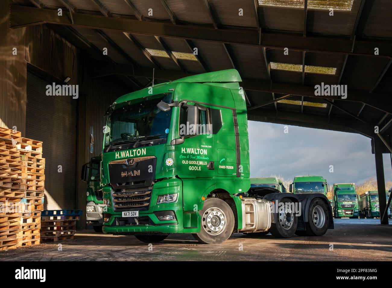 MAN TGX tractor unit from the fleet of H. Walton's of Goole in ...