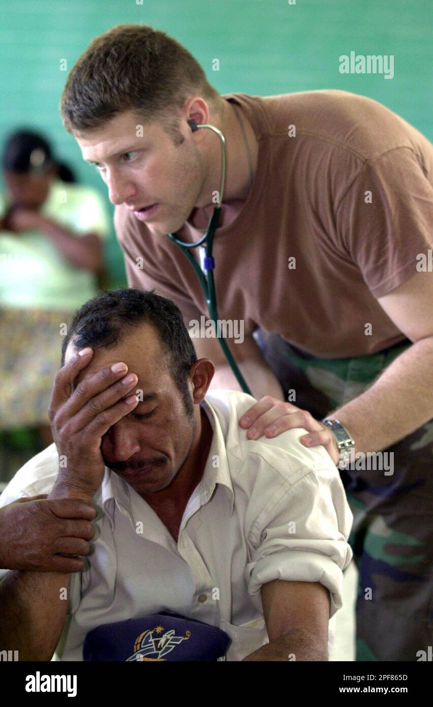 Ruben Rosario, below, who has been seriously ill for months, receives ...