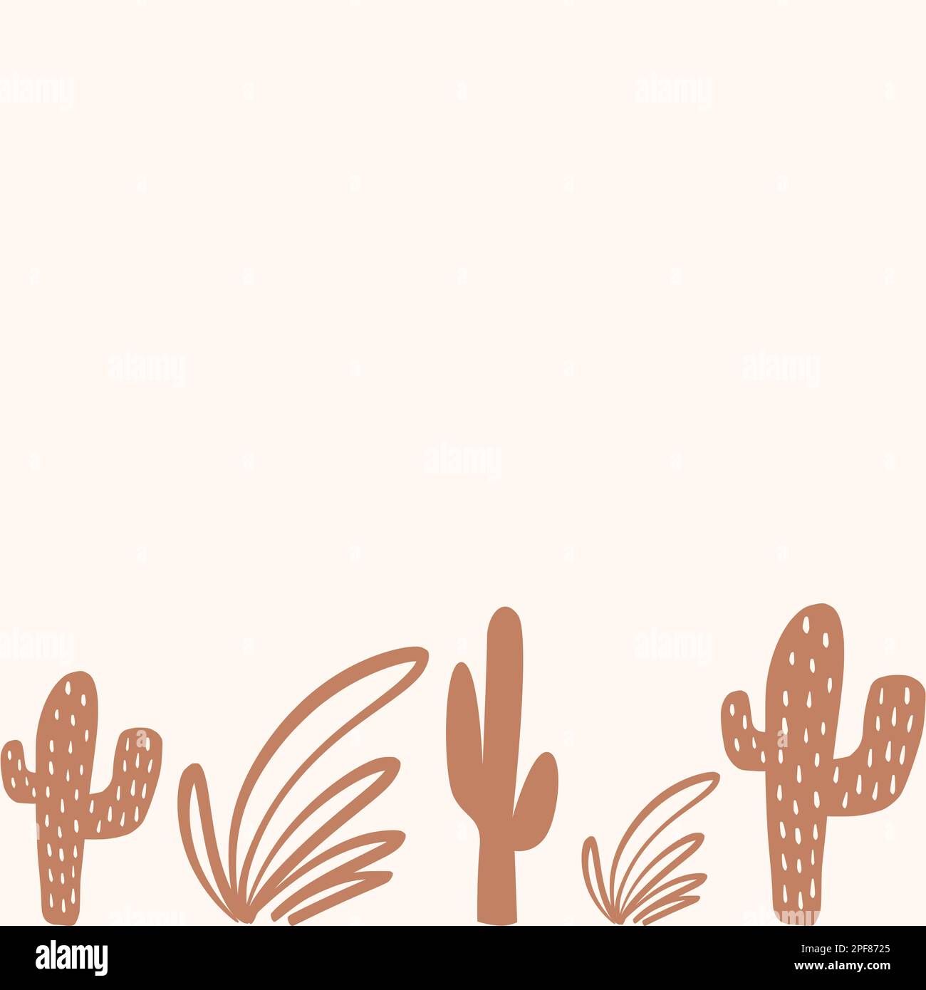 Natural square background floral Stock Vector Images - Alamy