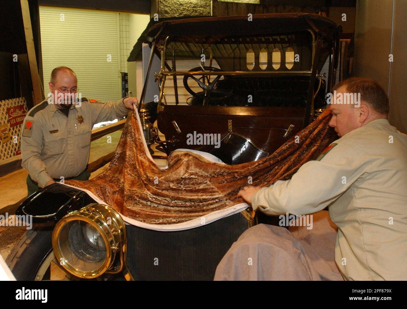 Paul Hruby, left, and Mitch Beursken, Lorain County Metro Parks ...