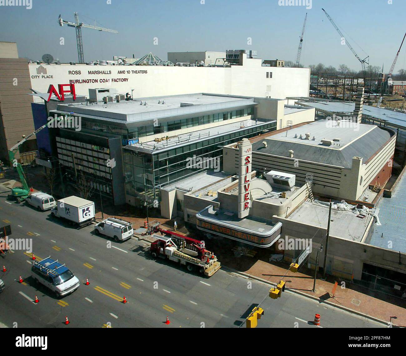 ** ADVANCE FOR SUNDAY MARCH 30 ** The AFI Silver Theatre in downtown ...