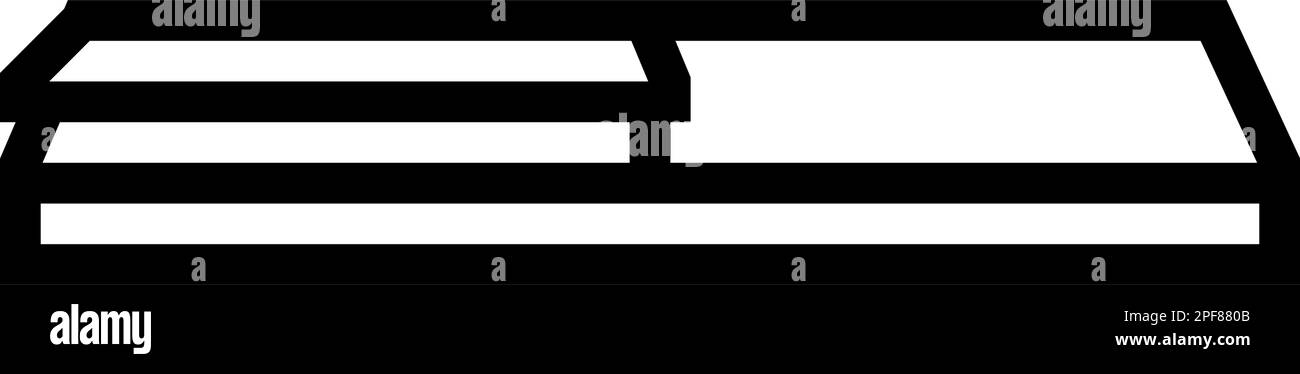 window top view line icon vector illustration Stock Vector Image & Art ...