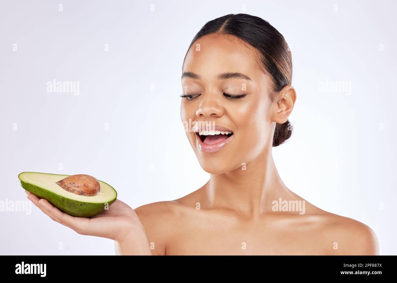 Nourish Your Skin From Within A Beautiful Young Woman Posing With An
