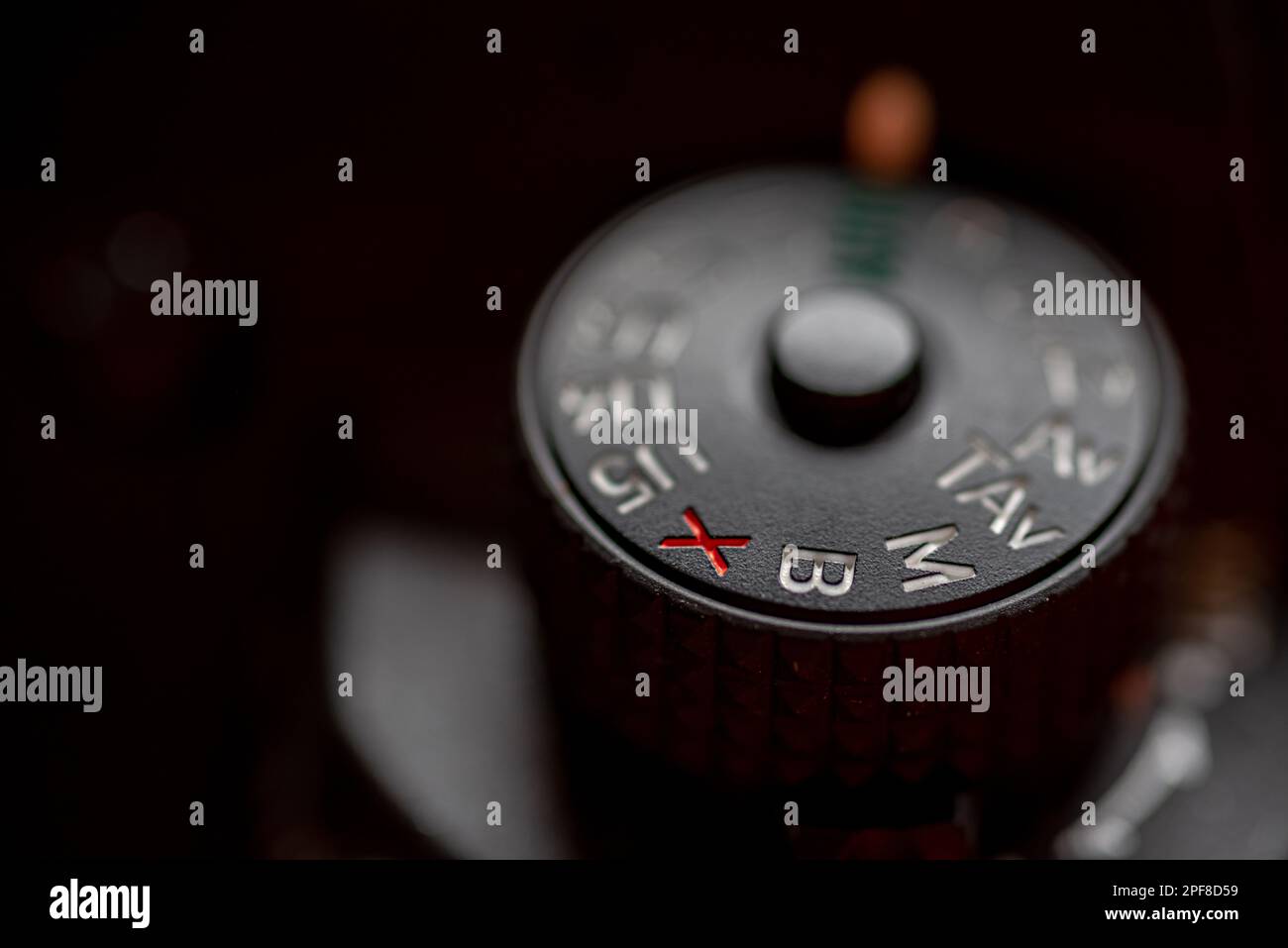 closeup of a mode dial of a digital camera Stock Photo - Alamy