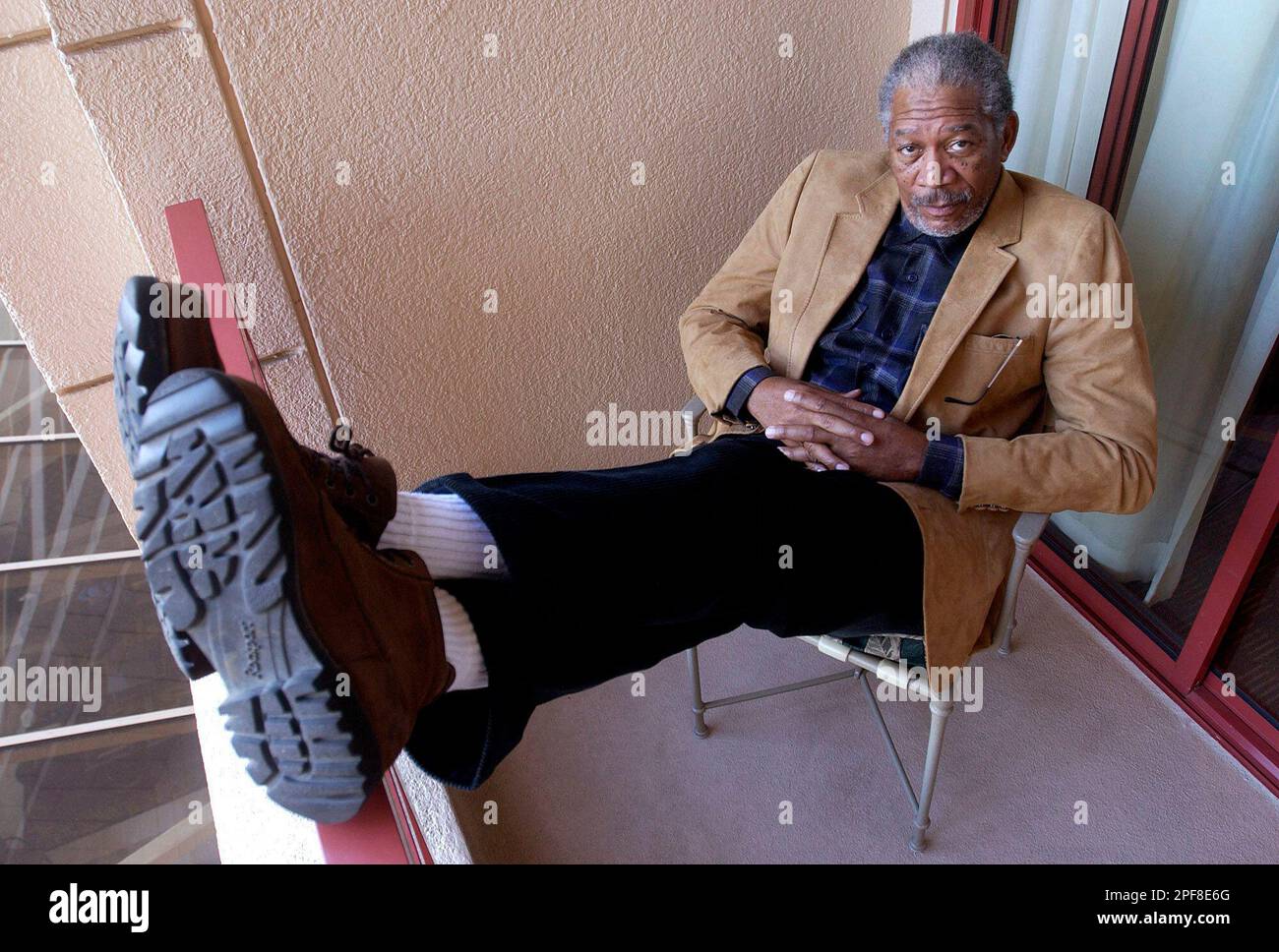 ** ADVANCE FOR WEEKEND EDITIONS MARCH 20-23 ** Actor Morgan Freeman ...
