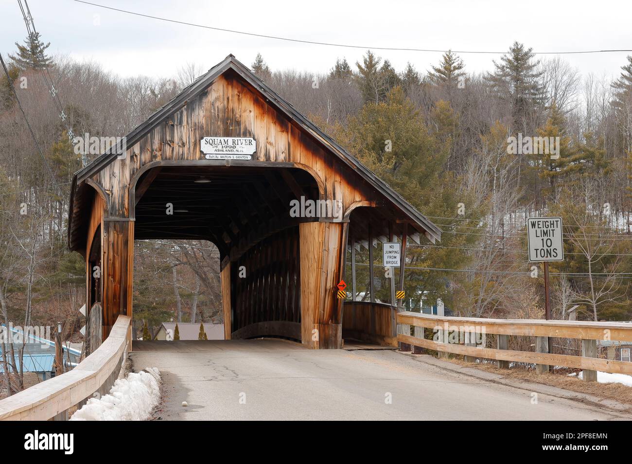 On River Street, this bridge is over the Squam River that flows from ...