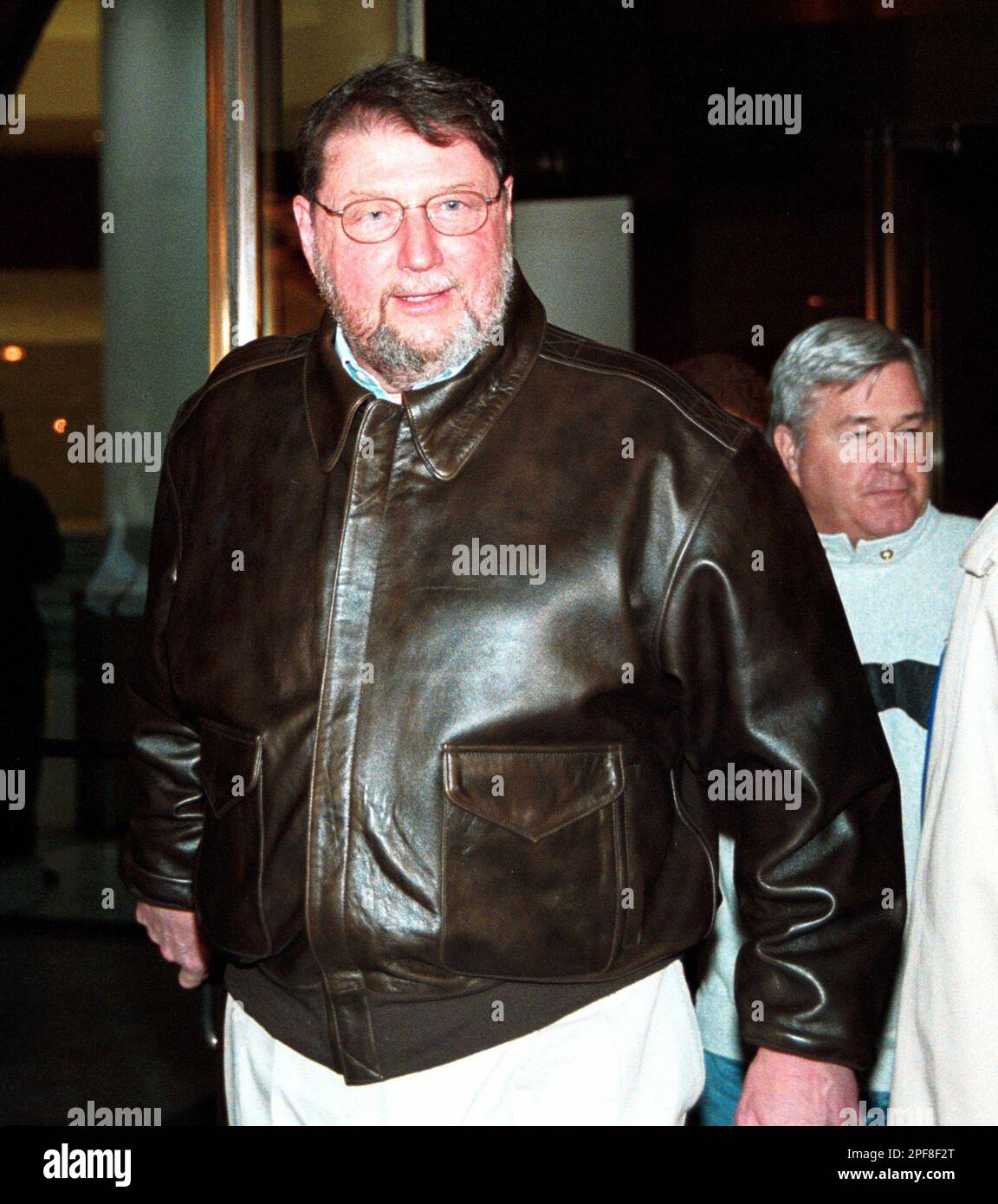 ** FILE ** George Cashman, president of Teamsters Local 25, leaves the ...