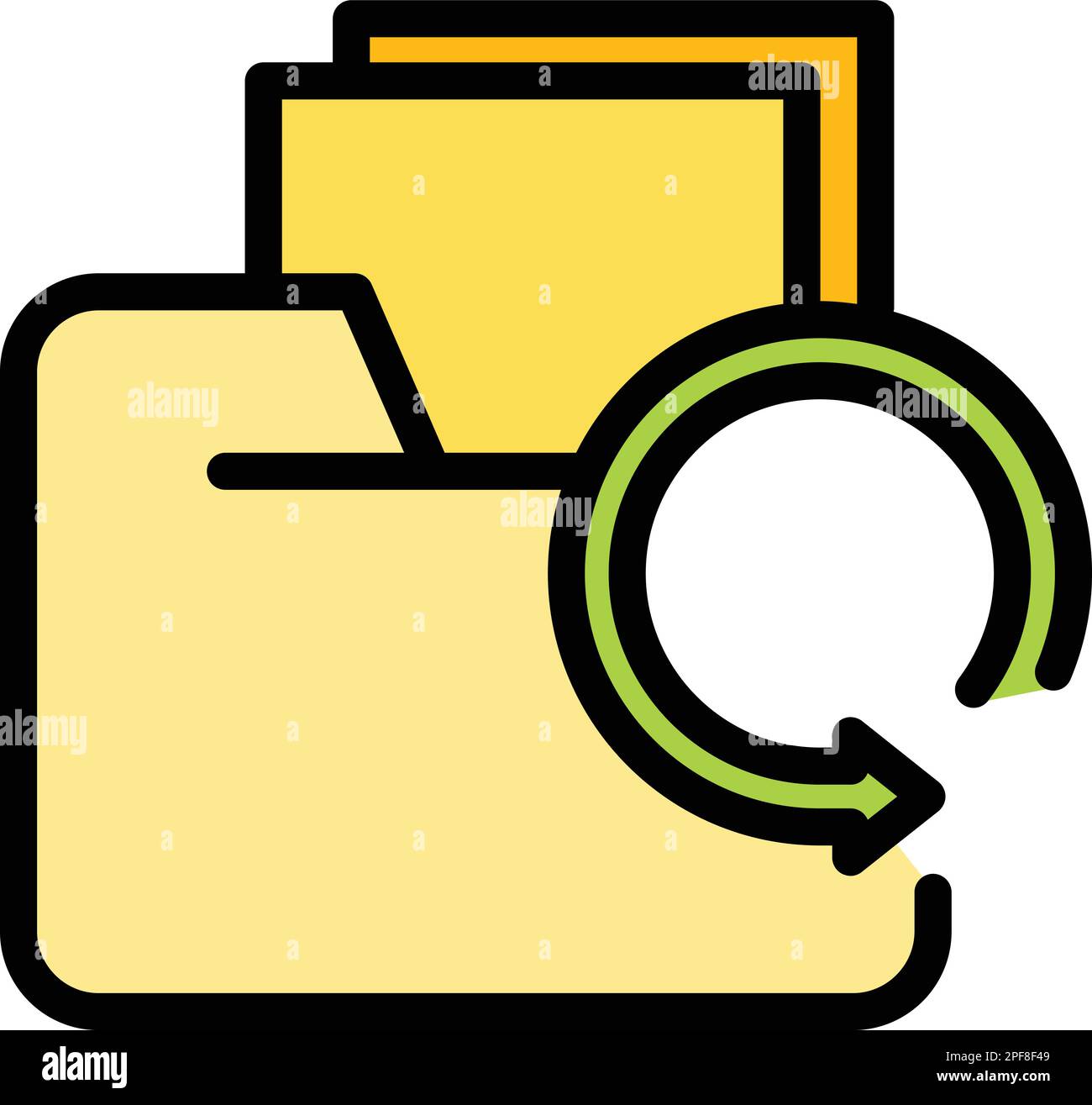 Archive backup icon. Outline Archive backup vector icon for web design ...