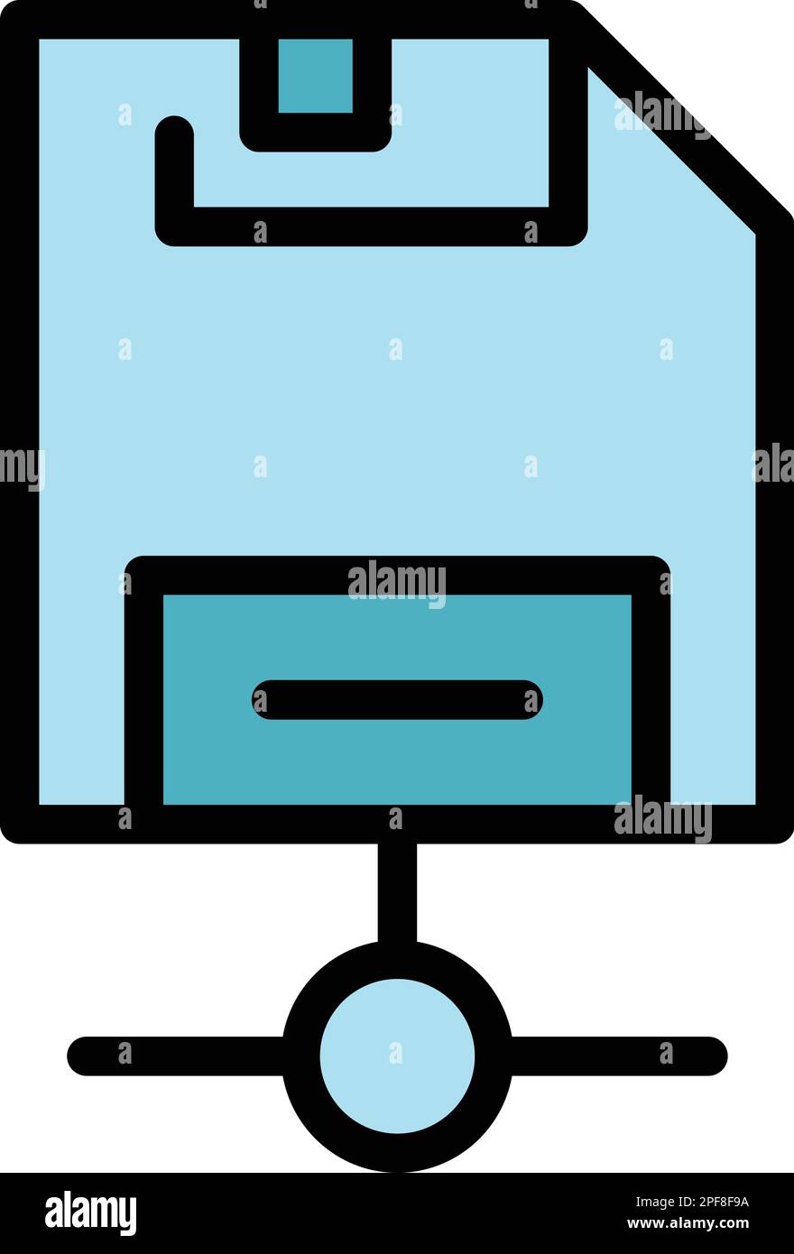 Storage drive icon. Outline Storage drive vector icon for web design ...