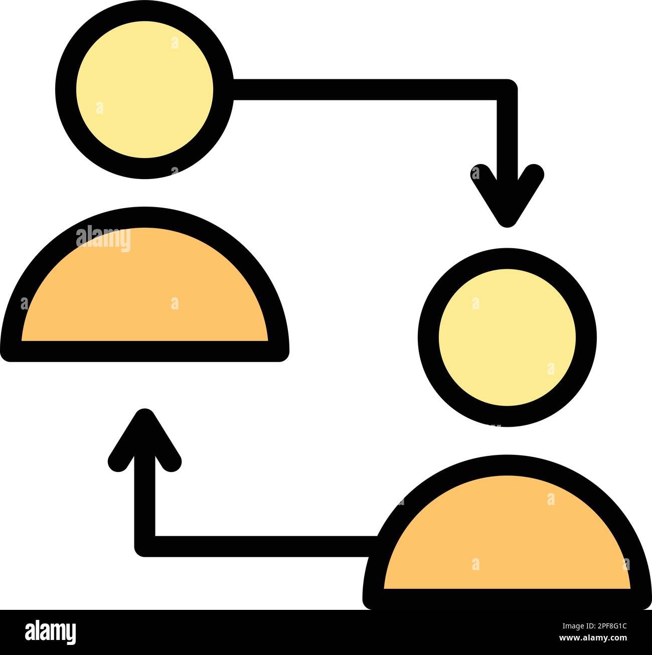 Crew team icon. Outline Crew team vector icon for web design isolated ...