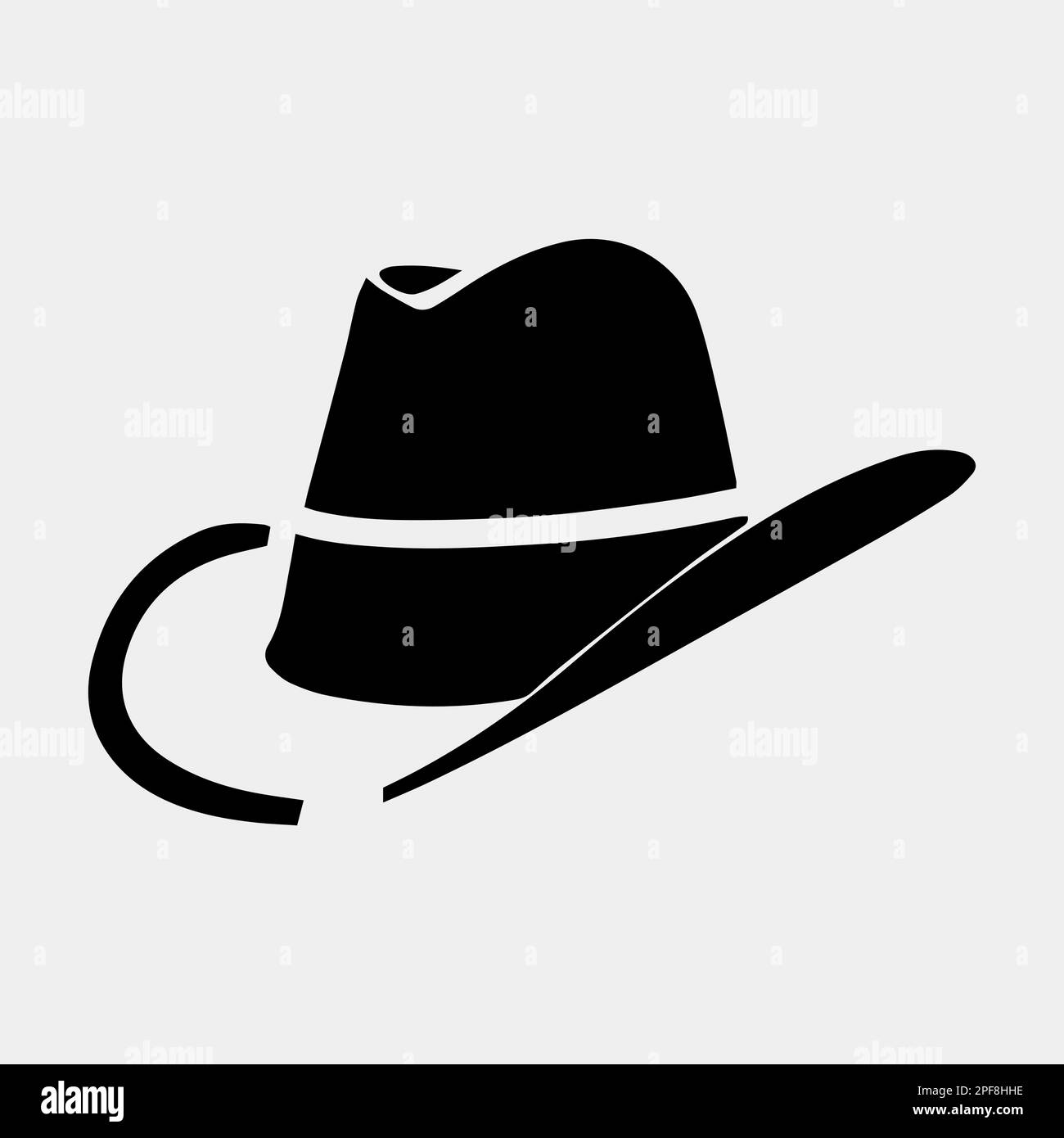 cowboy hat vector illustration isolated Stock Vector Image & Art - Alamy