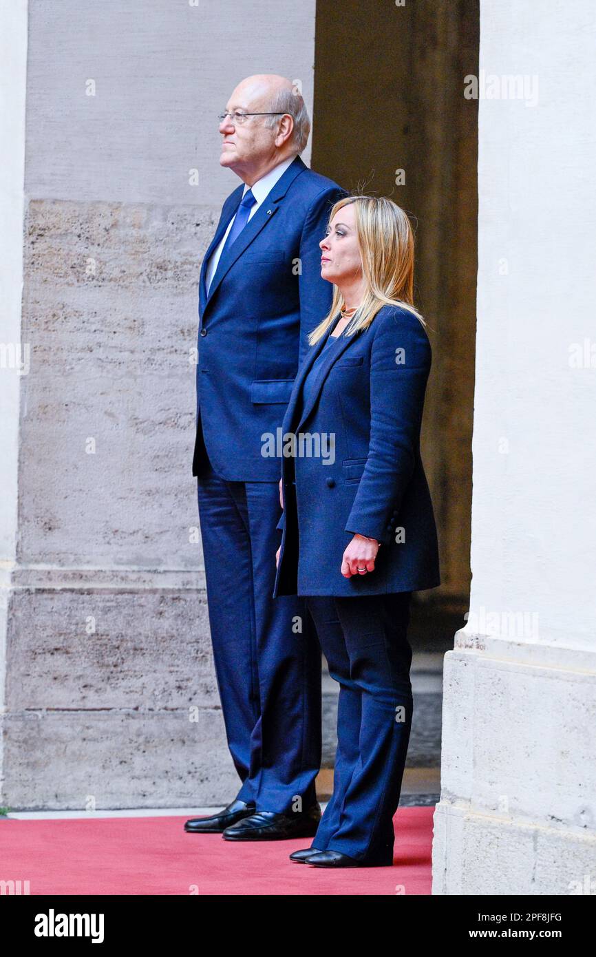 Italian prime minister giorgia meloni hi-res stock photography and ...