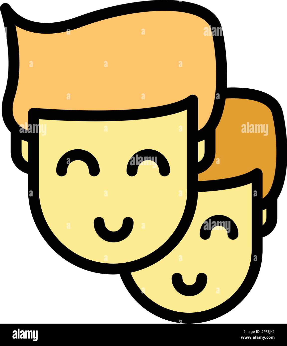 Business crew icon. Outline Business crew vector icon for web design ...