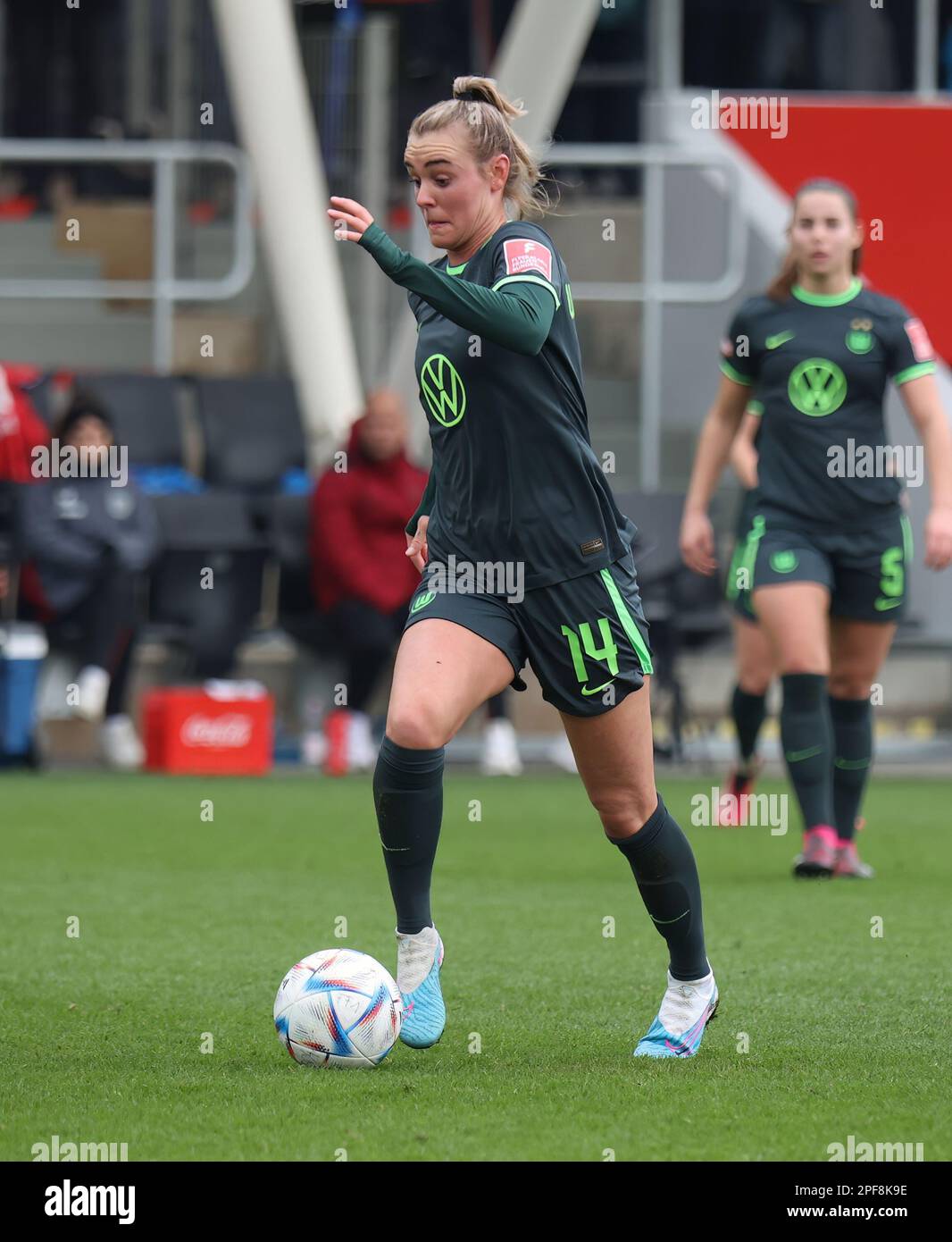 Jill Roord (Wolfsburg), Leverkusen, Germany 12.03.2023, Women's ...