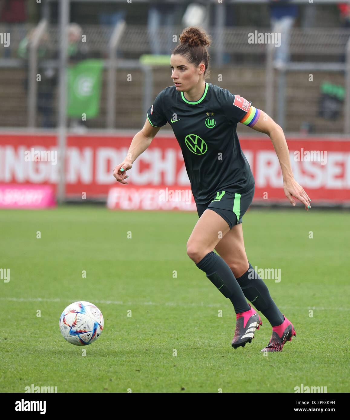 Dominique Janssen (Wolfsburg), Leverkusen, Germany 12.03.2023, Women's ...