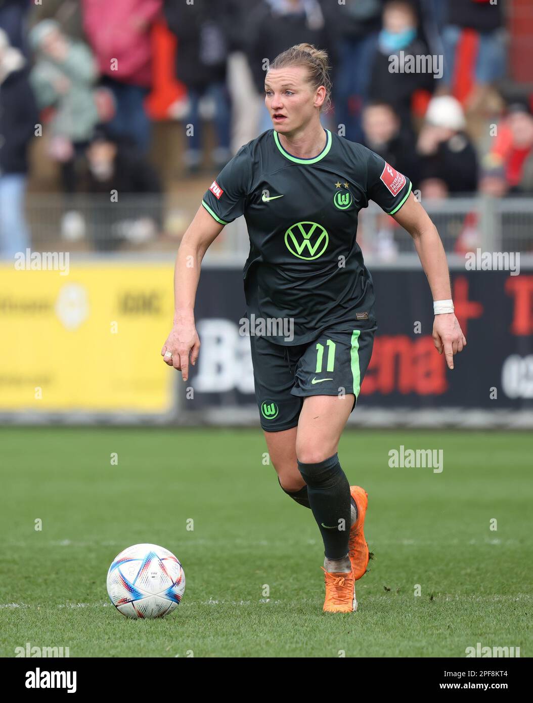 Alexandra Popp (Wolfsburg), Leverkusen, Germany 12.03.2023, Women's ...