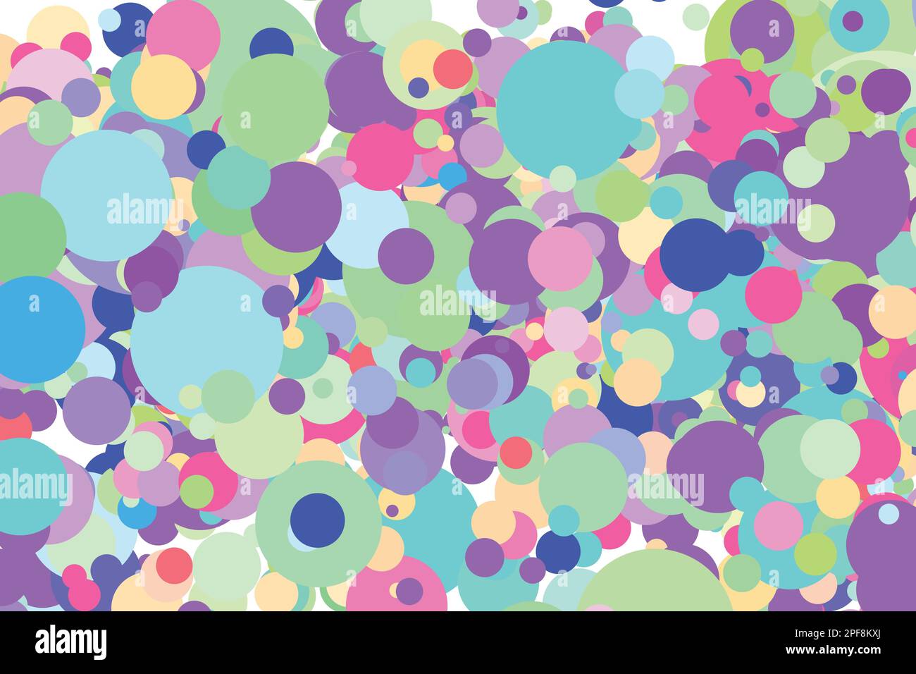 Light multicolor background, colorful vector texture with circles ...