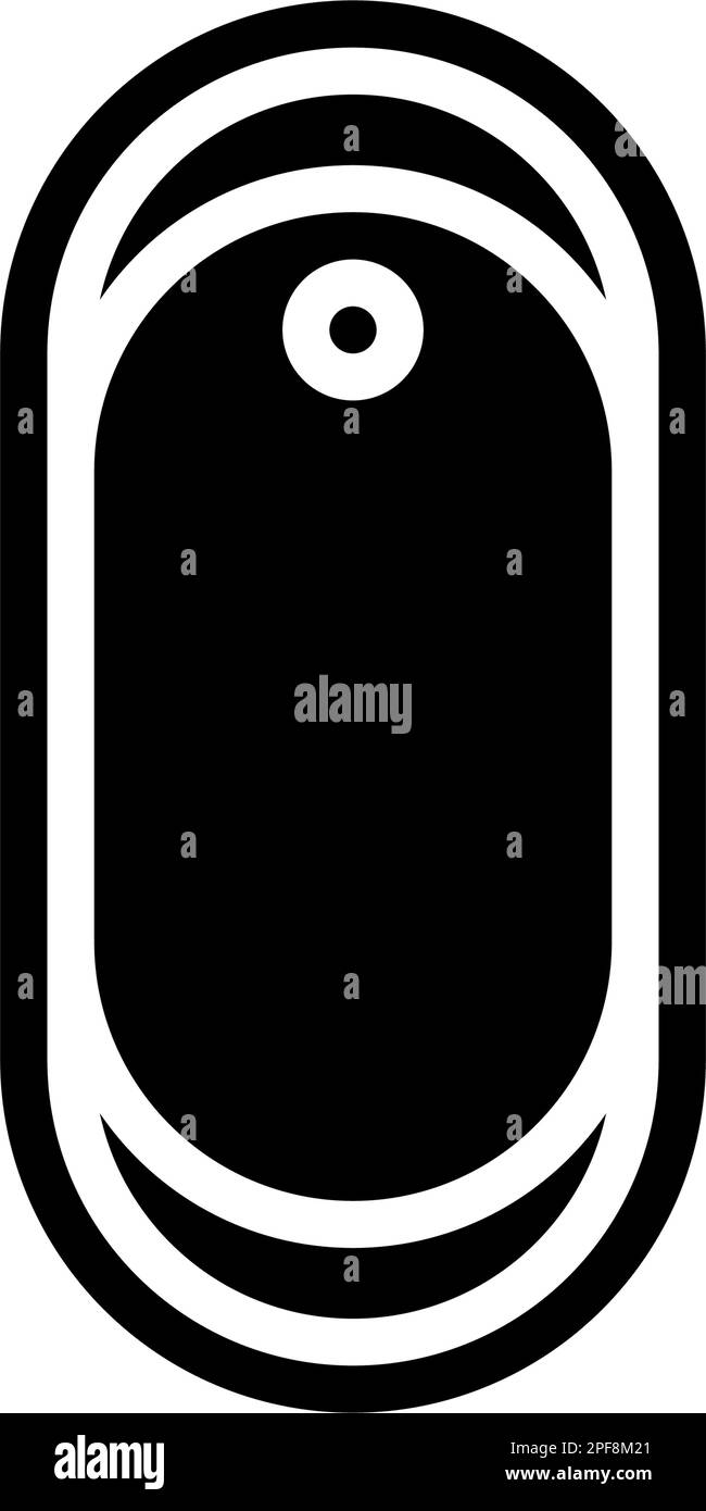 bath top view glyph icon vector illustration Stock Vector Image & Art ...