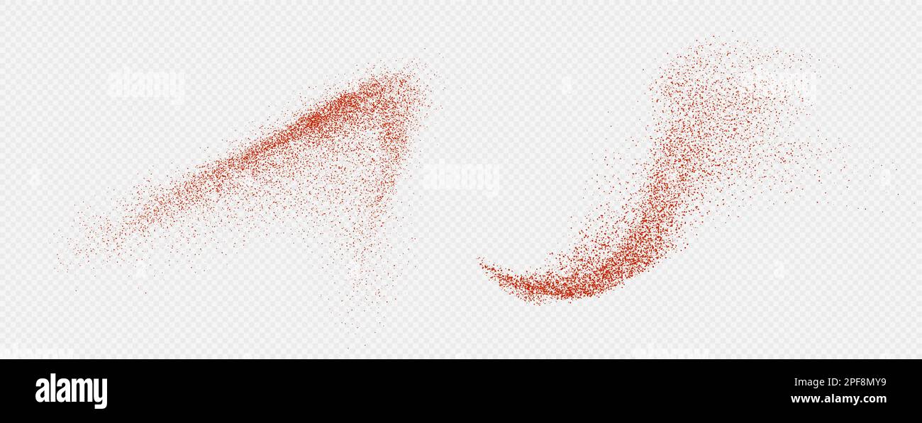 Chili powder splash, dried pepper explosion, flying spicy paprika burst ...