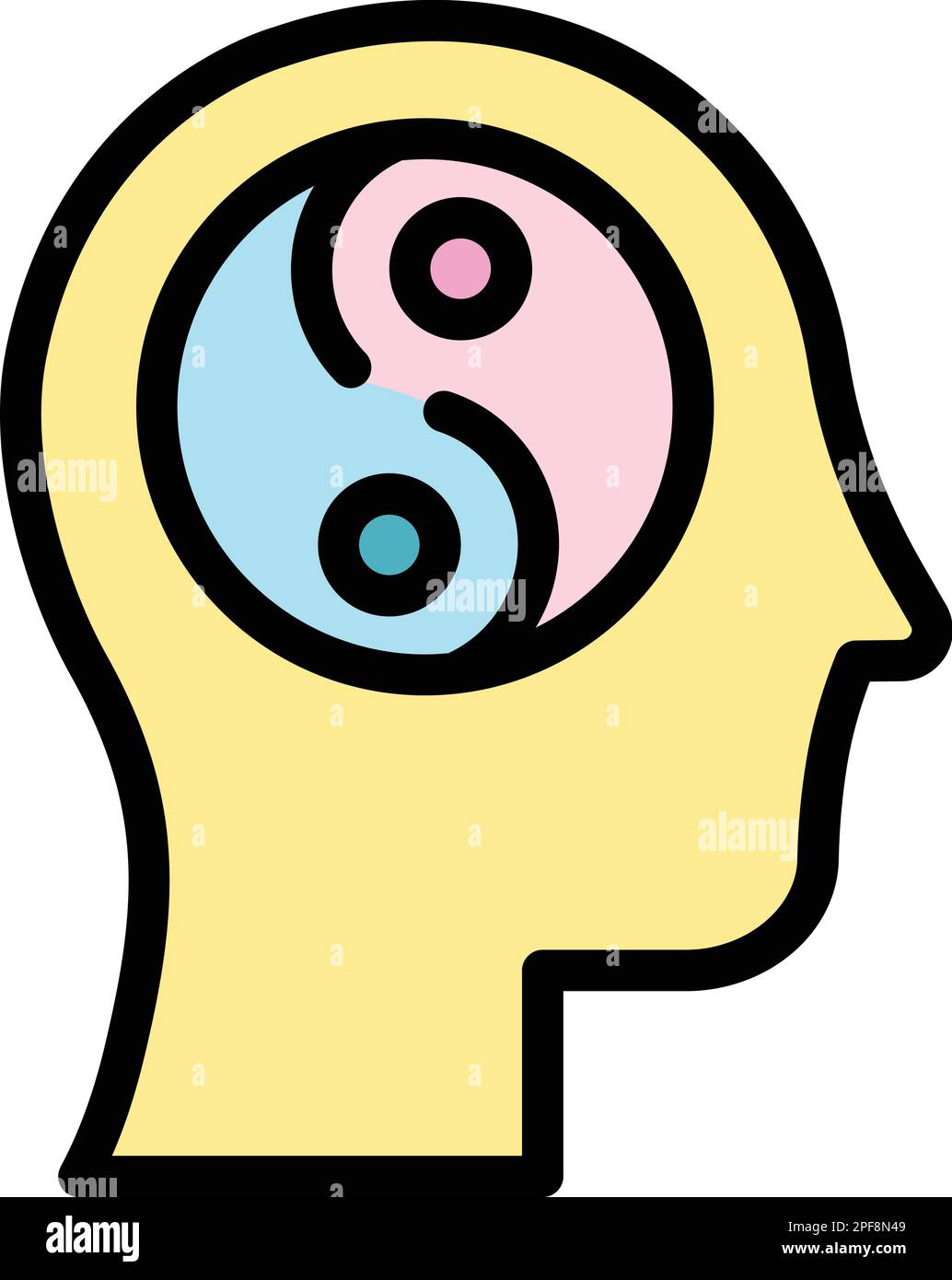 Spiritual healing icon. Outline Spiritual healing vector icon for web ...