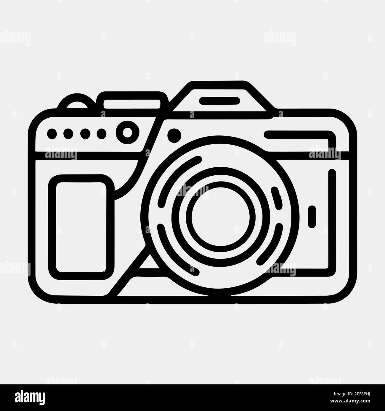 photo camera vector icon modern digital Stock Vector Image & Art - Alamy