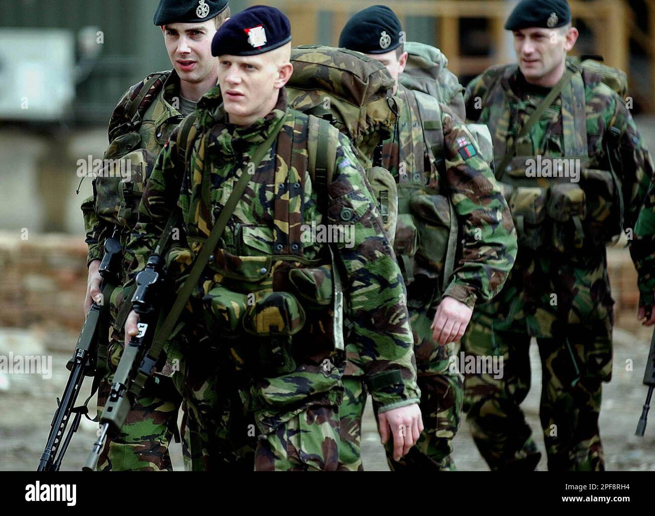 British soldiers of the International Security Assistance Force (ISAF ...