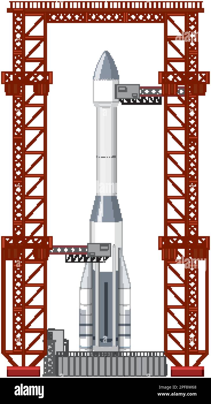 Rocket Launch Pad Clipart