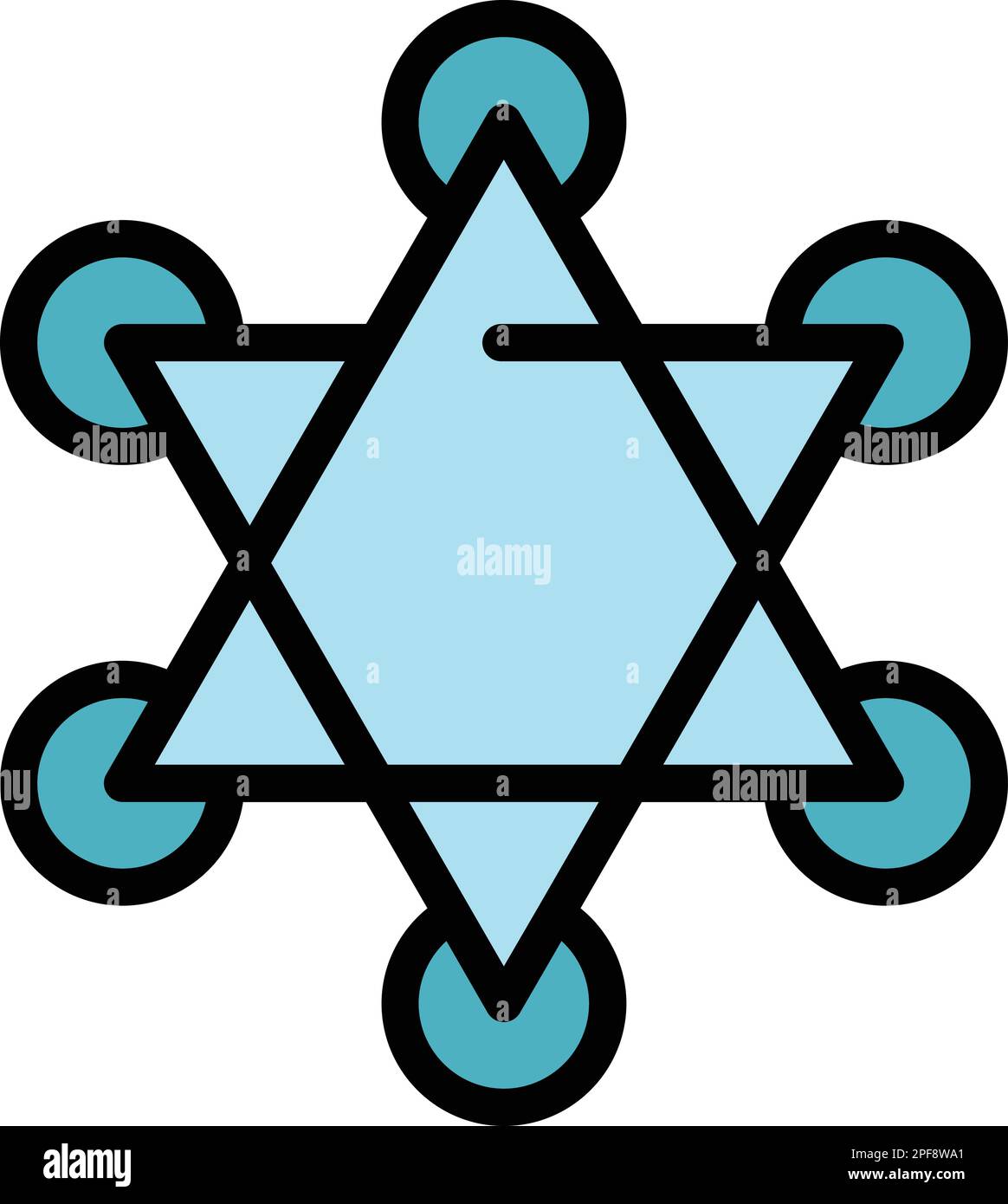 Spiritual energy icon. Outline Spiritual energy vector icon for web ...