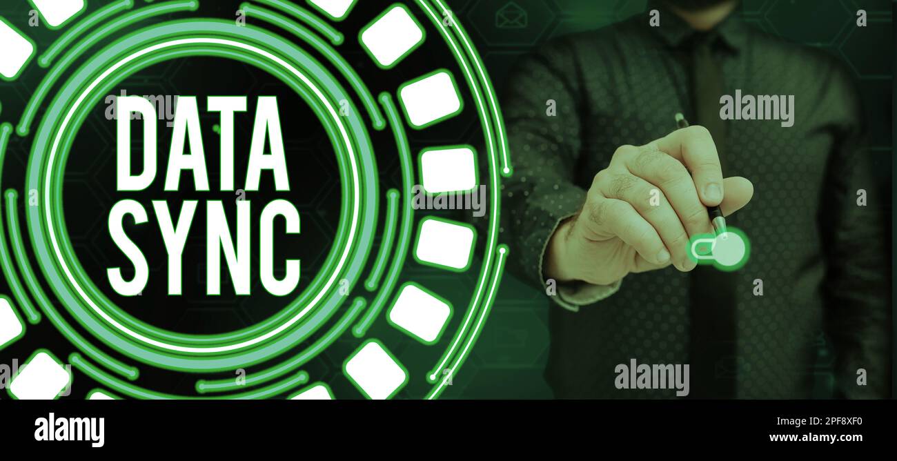 Inspiration showing sign Data Sync. Word Written on data that is ... Inspiration showing sign Data Sync. Word Written on data that is ...