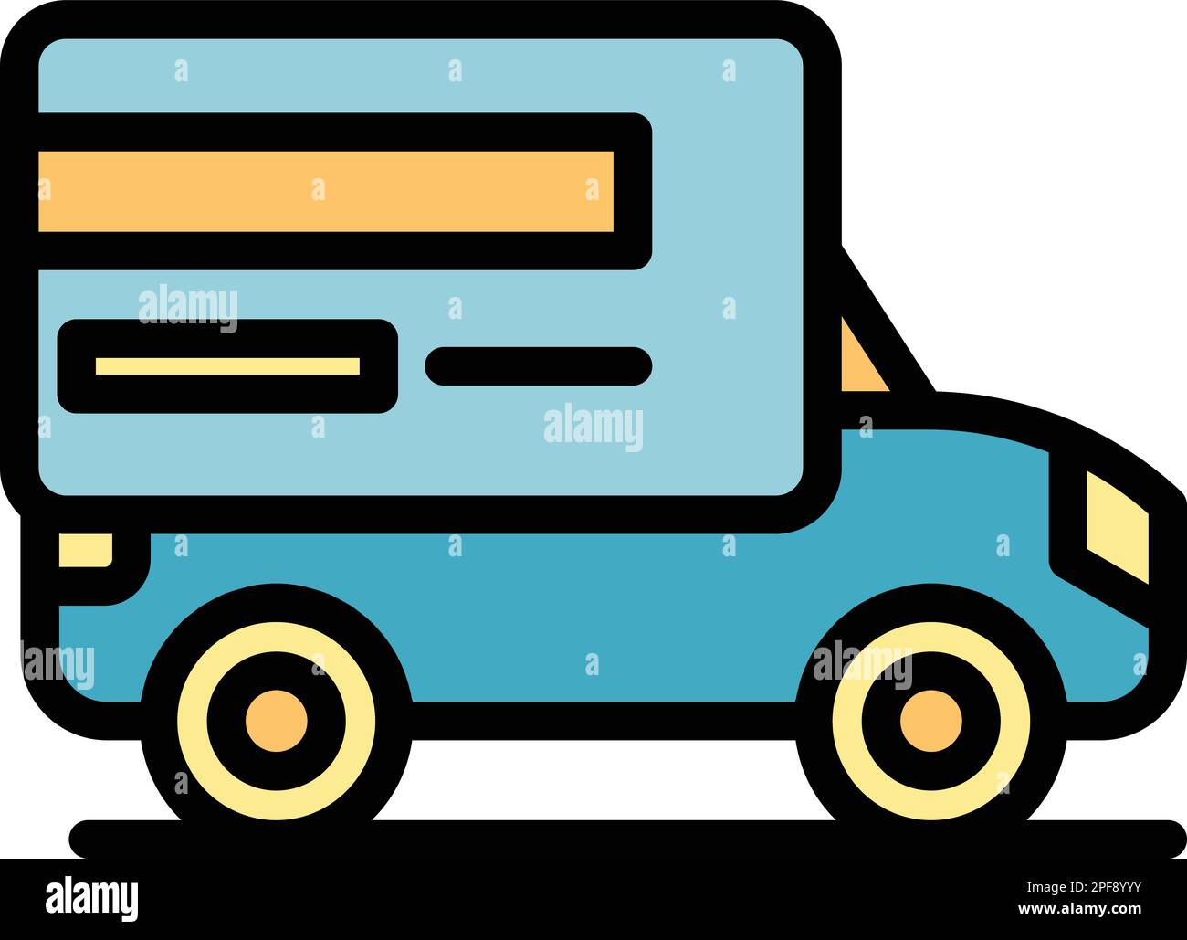 Leasing car icon. Outline Leasing car vector icon for web design ...