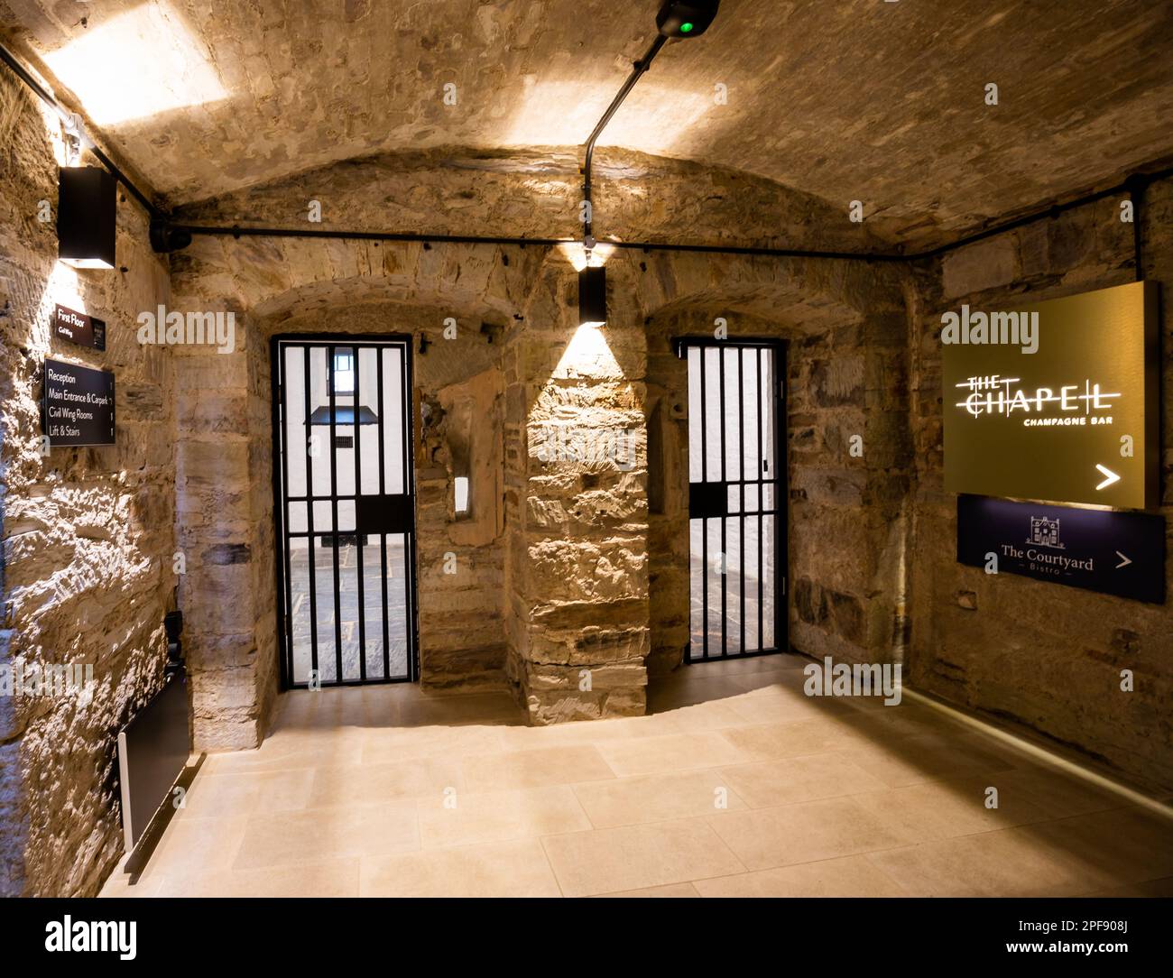 The Bodmin Jail Hotel in Bodmin, Cornwall Stock Photo - Alamy