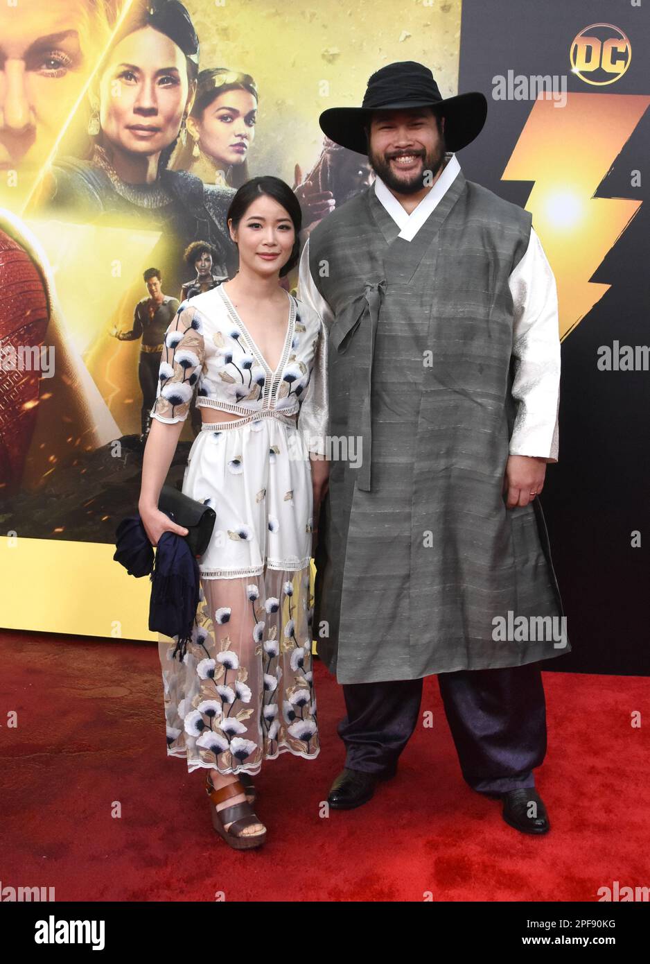 Los Angeles, California, USA 14th March 2023 Actor Cooper Andrews and ...