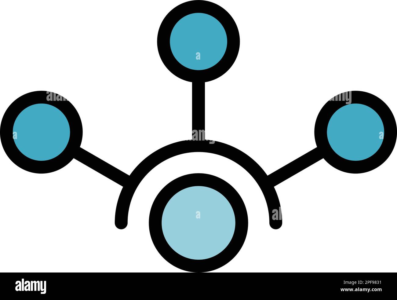 Crew members icon. Outline Crew members vector icon for web design ...