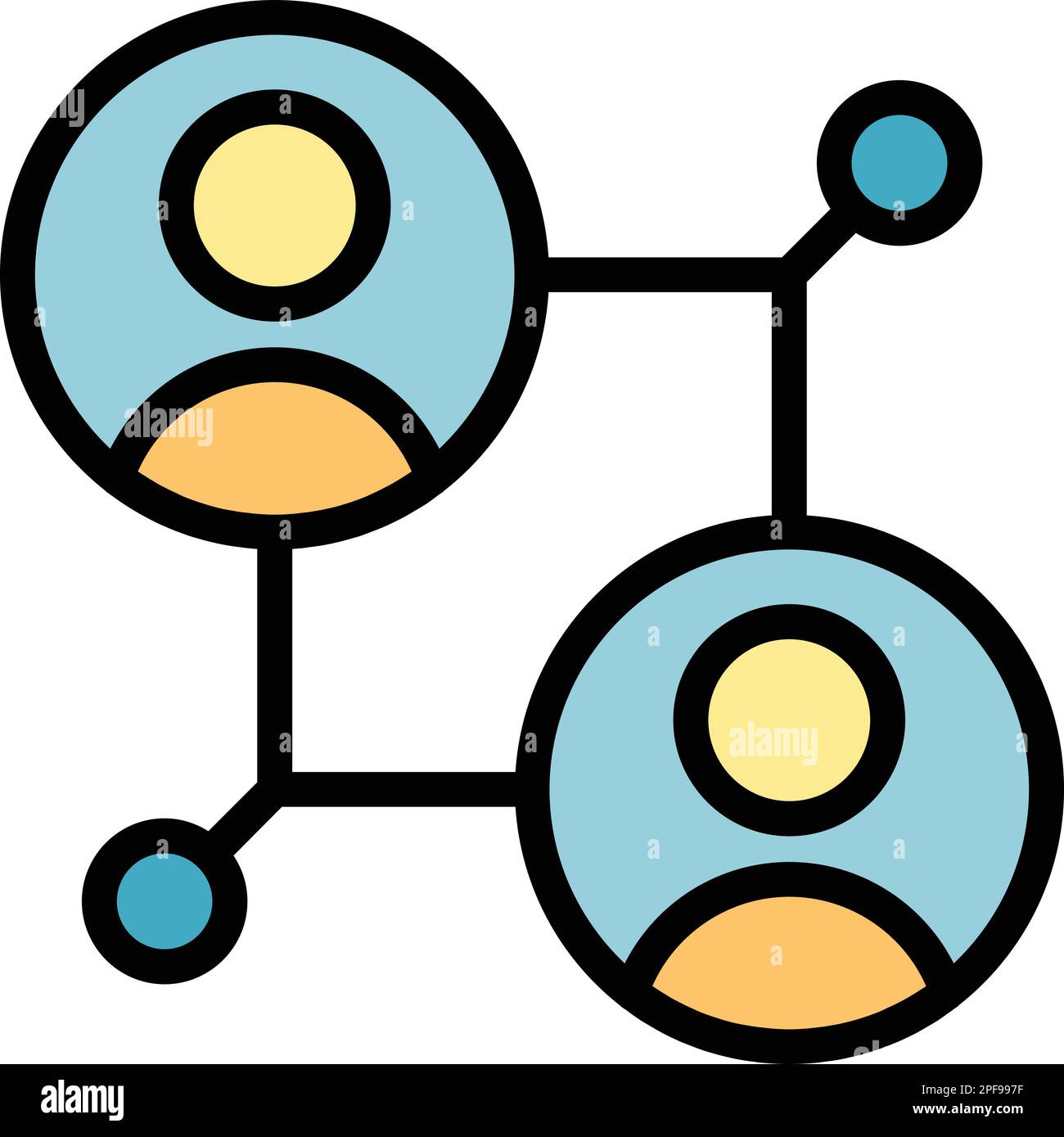 Leading crew icon. Outline Leading crew vector icon for web design ...