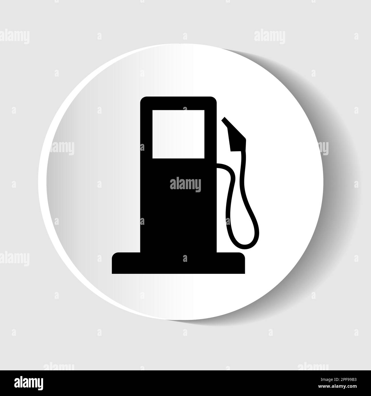 Petrol Station Icon Fuel Station Vector Art PNG, Vector Fuel Station
