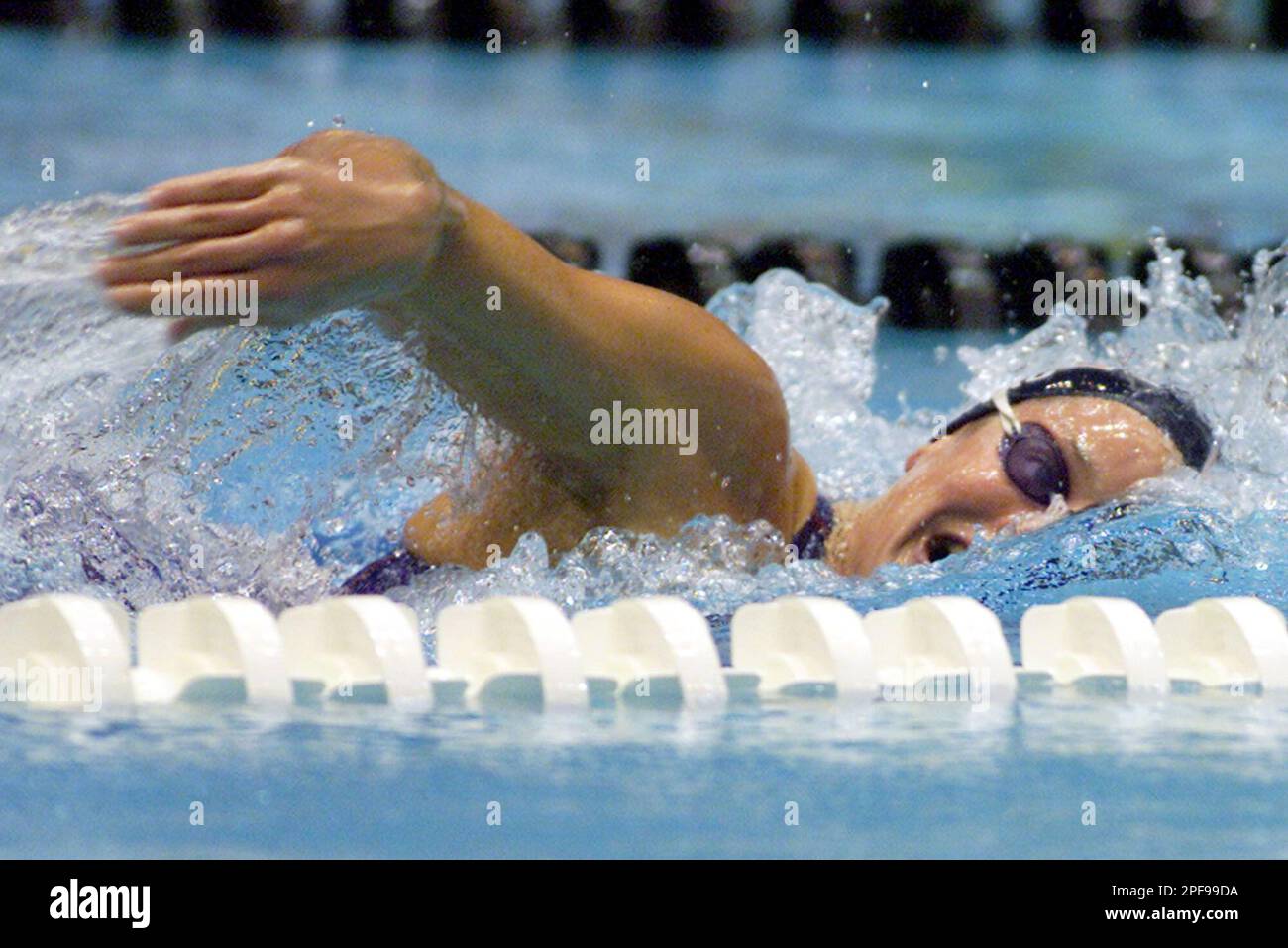 U.S. swimmer Lindsay Benko during the women's 400 meters freestyle ...
