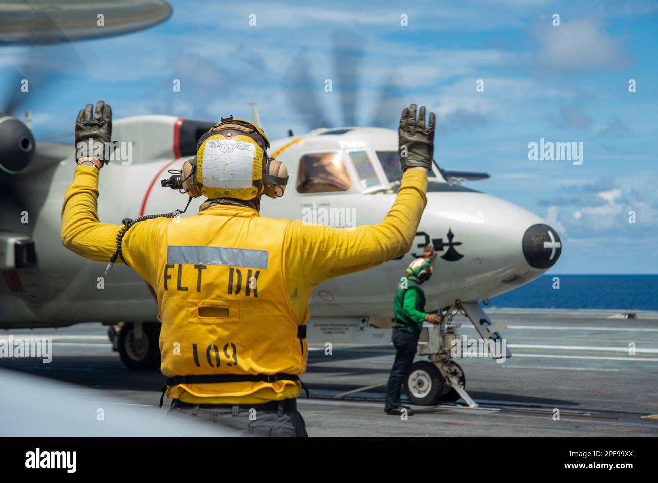 230315-N-WM182-1019 PHILIPPINE SEA (March 15, 2023) U.S. Navy Sailors ...