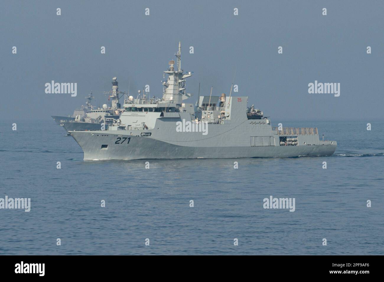 230315-N-NH267-1042 GULF OF OMAN (March 15, 2023) Ships sail in ...