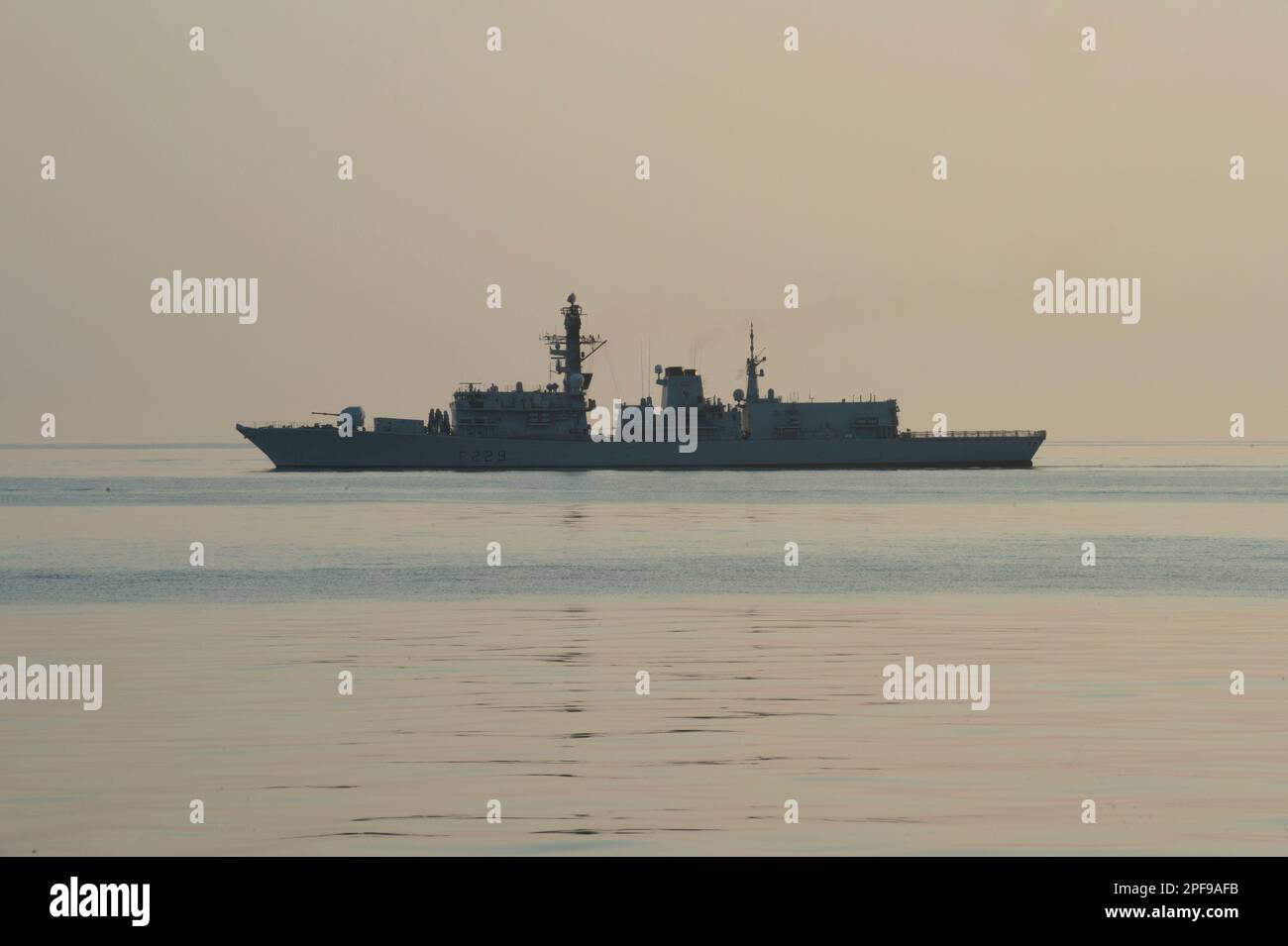 230312-N-NH267-1539 GULF OF OMAN (March 12, 2023) Royal Navy frigate ...